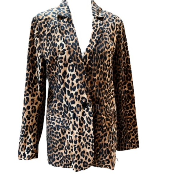Lucy Paris | Jackets & Coats | Lucy Paris Animal Print Jacket | Poshmark